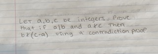 Solved Let a,b,c be integers. Prove that if a∣b and a×c Then | Chegg.com