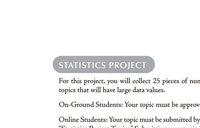 For this project, you will collect 25 pieces of nur | Chegg.com