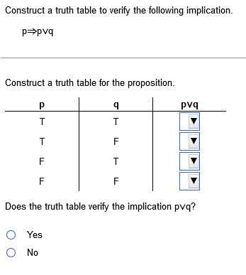 Solved Construct a truth table to verify the following | Chegg.com