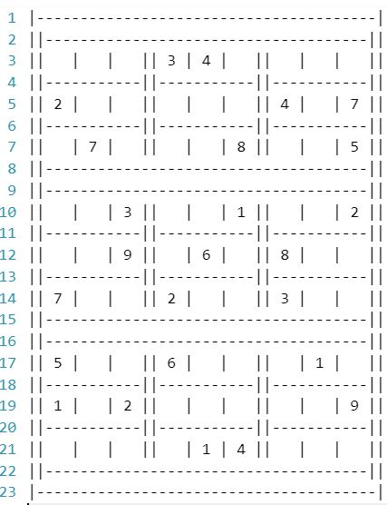 Solved This project is to generate the sheets for the SuDoku | Chegg.com