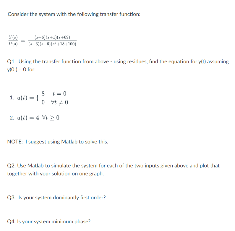 Solved This is the code we used in class b = [6 9]; a= [1 | Chegg.com