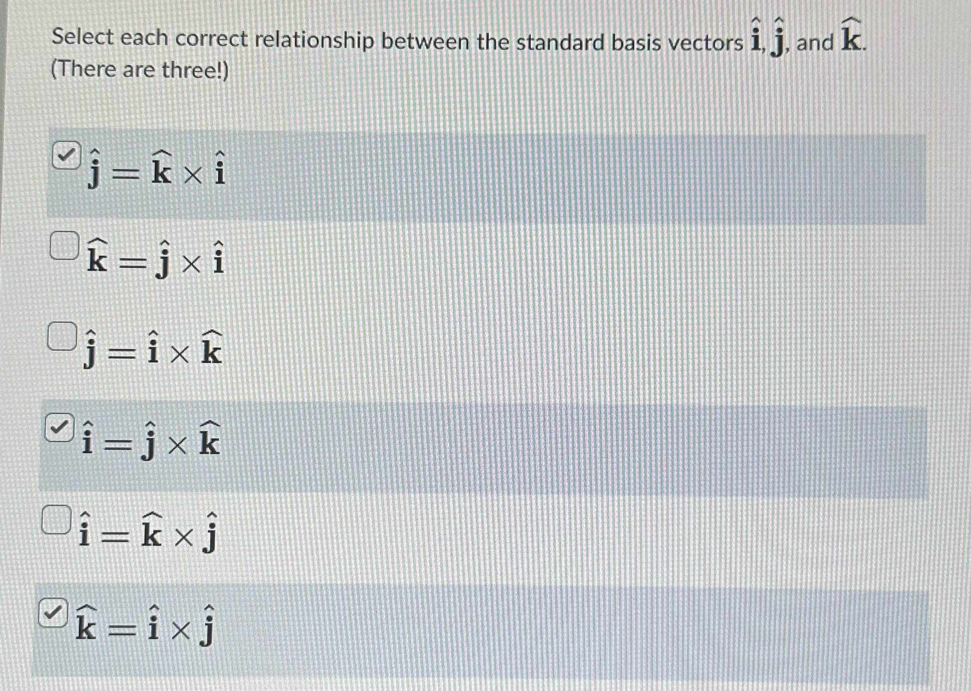 Solved Select each correct relationship between the standard | Chegg.com
