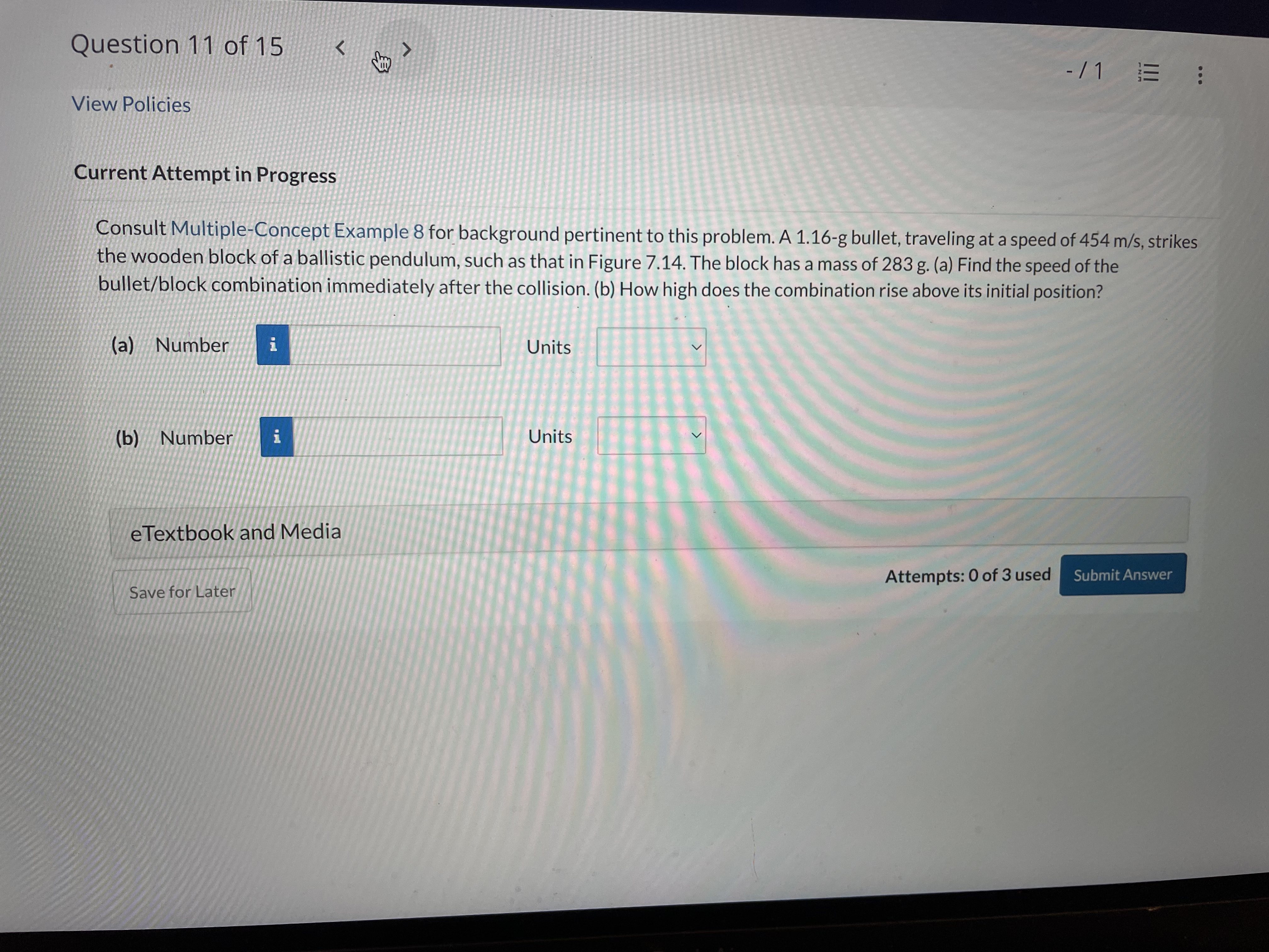 Solved urrent Attempt in Progress Consult Multiple-Concept | Chegg.com