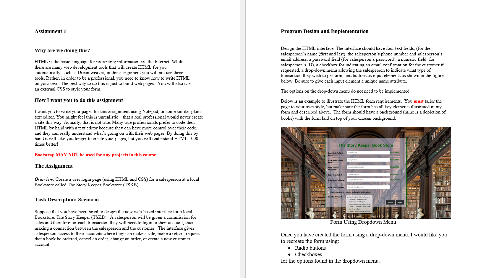 Solved Assignment 1 Program Design and Implementation Why | Chegg.com