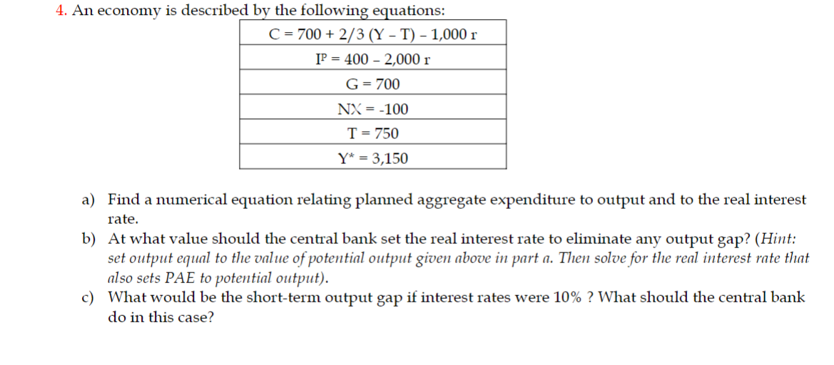 Solved a) Find a numerical equation relating planned | Chegg.com