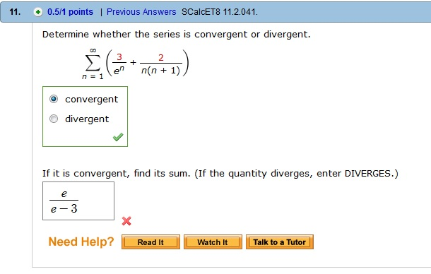 Solved 11. +0.5/1 points | Previous Answers SCalcET8 | Chegg.com
