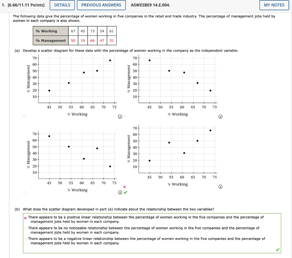 Solved 1. [6.66/11.11 Points] DETAILS PREVIOUS ANSWERS | Chegg.com
