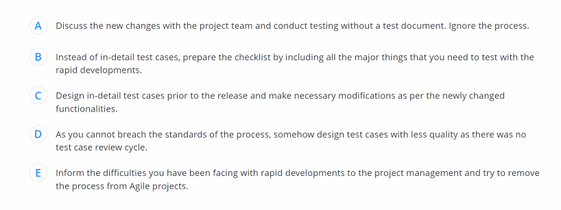 Solved Your organization has implemented a process for the | Chegg.com