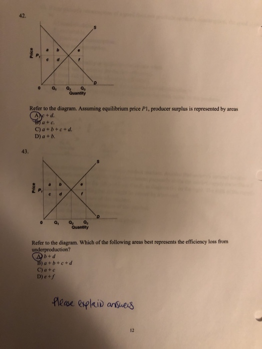 Solved 42. Quantity Refer to the diagram. Assuming | Chegg.com