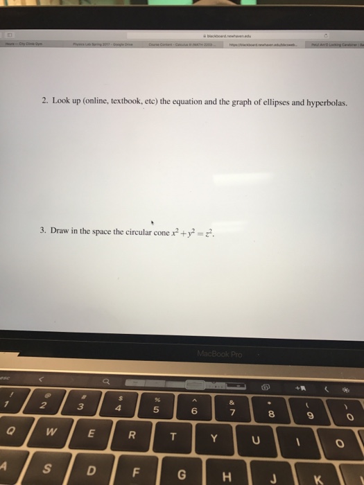 Solved Calculus-III Planes and Surfaces to In previous | Chegg.com