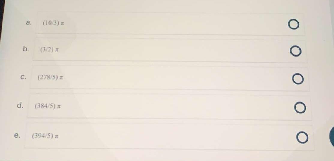 Solved Using the Washer method, find the volume of the solid | Chegg.com