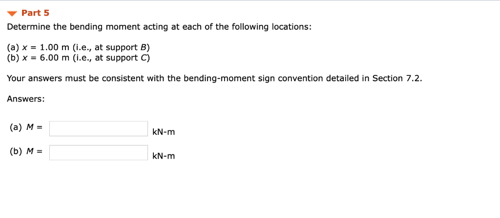 Solved Part 1 Use discontinuity functions to develop the | Chegg.com