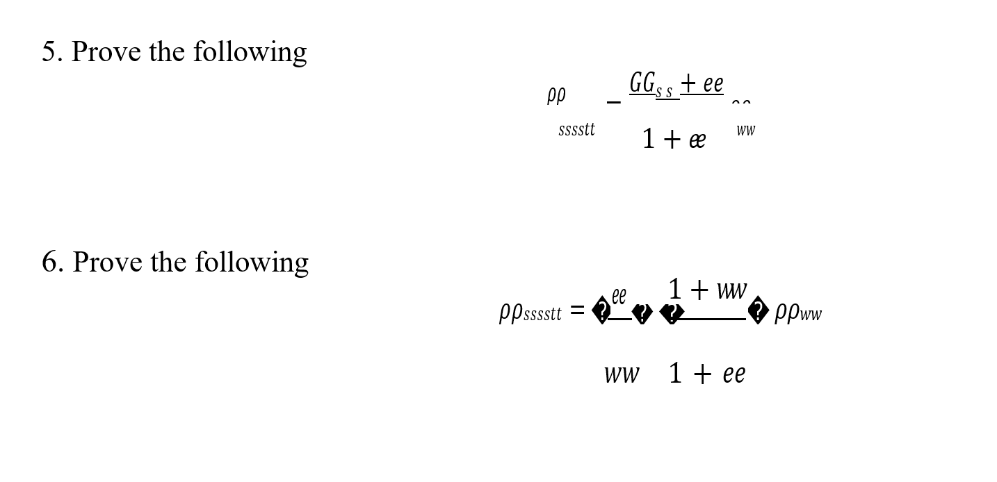 Solved 5. Prove the following 6. Prove the following | Chegg.com Solved 5. Prove the following 6. Prove the following | Chegg.com