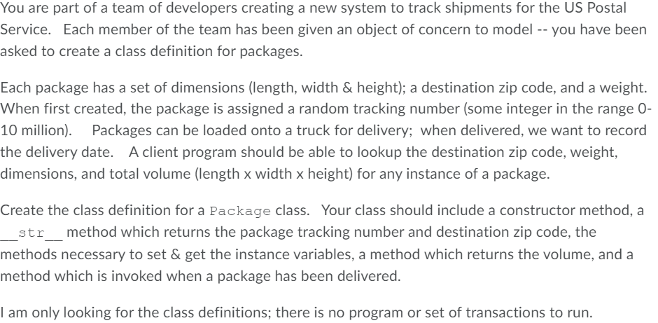 Solved You are part of a team of developers creating a new | Chegg.com