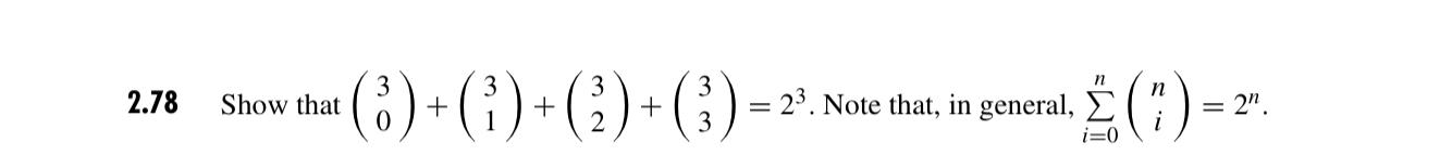 Solved 3 3 2.78 Show that ( )+(*)+(2)+() = 23. Note that, in | Chegg.com