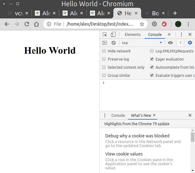 Solved Intermediate Web Programming: Hello World Seeking a | Chegg.com