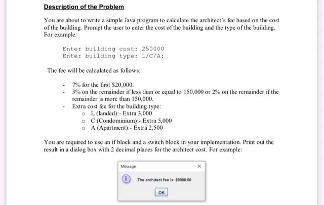 Solved You are about to write a simple Java program to | Chegg.com