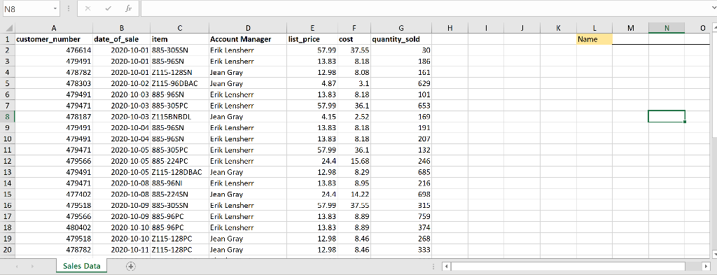 Solved ACCT 201 Ch 5 Excel Activity Instructions Purpose: | Chegg.com
