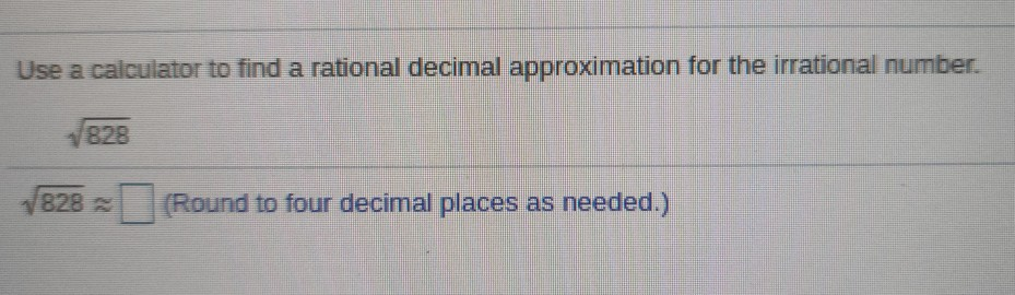 Solved Use a calculator to find a rational decimal | Chegg.com