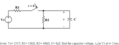 Solved Is L1 L2 Given: Is= 7A, L1= 5mH, L2= 5mH, calculate | Chegg.com