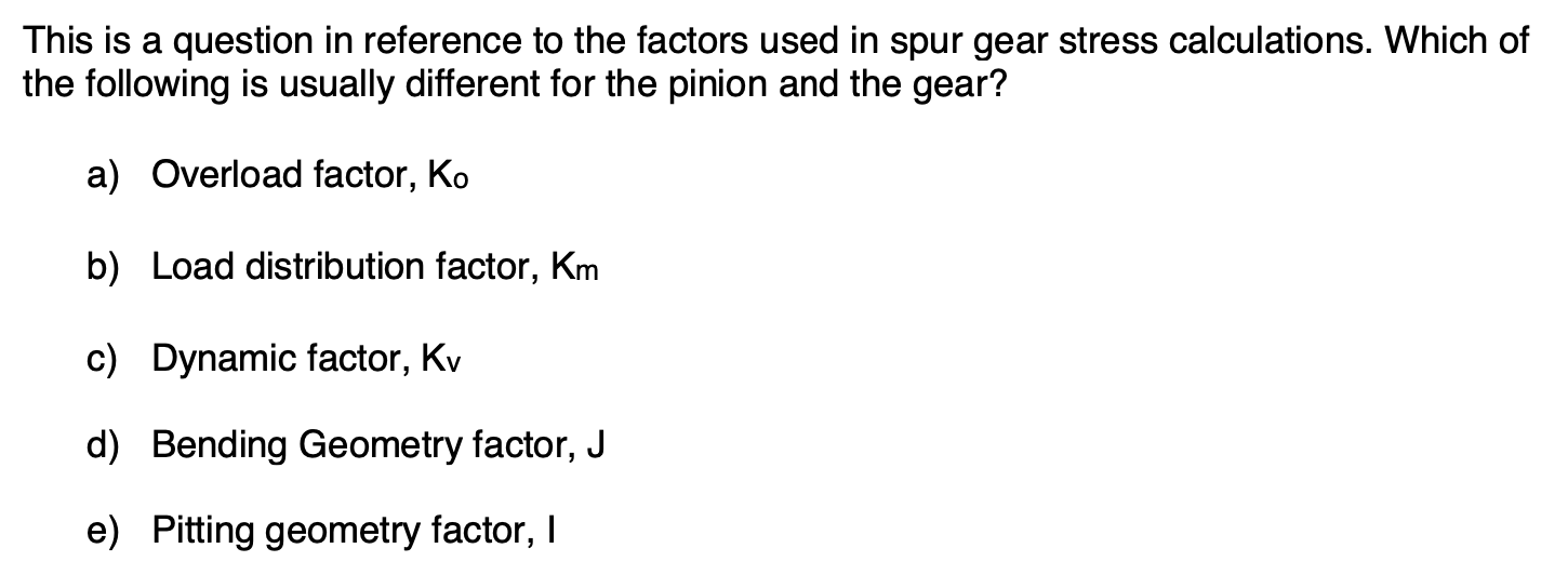 Solved This is a question in reference to the factors used | Chegg.com
