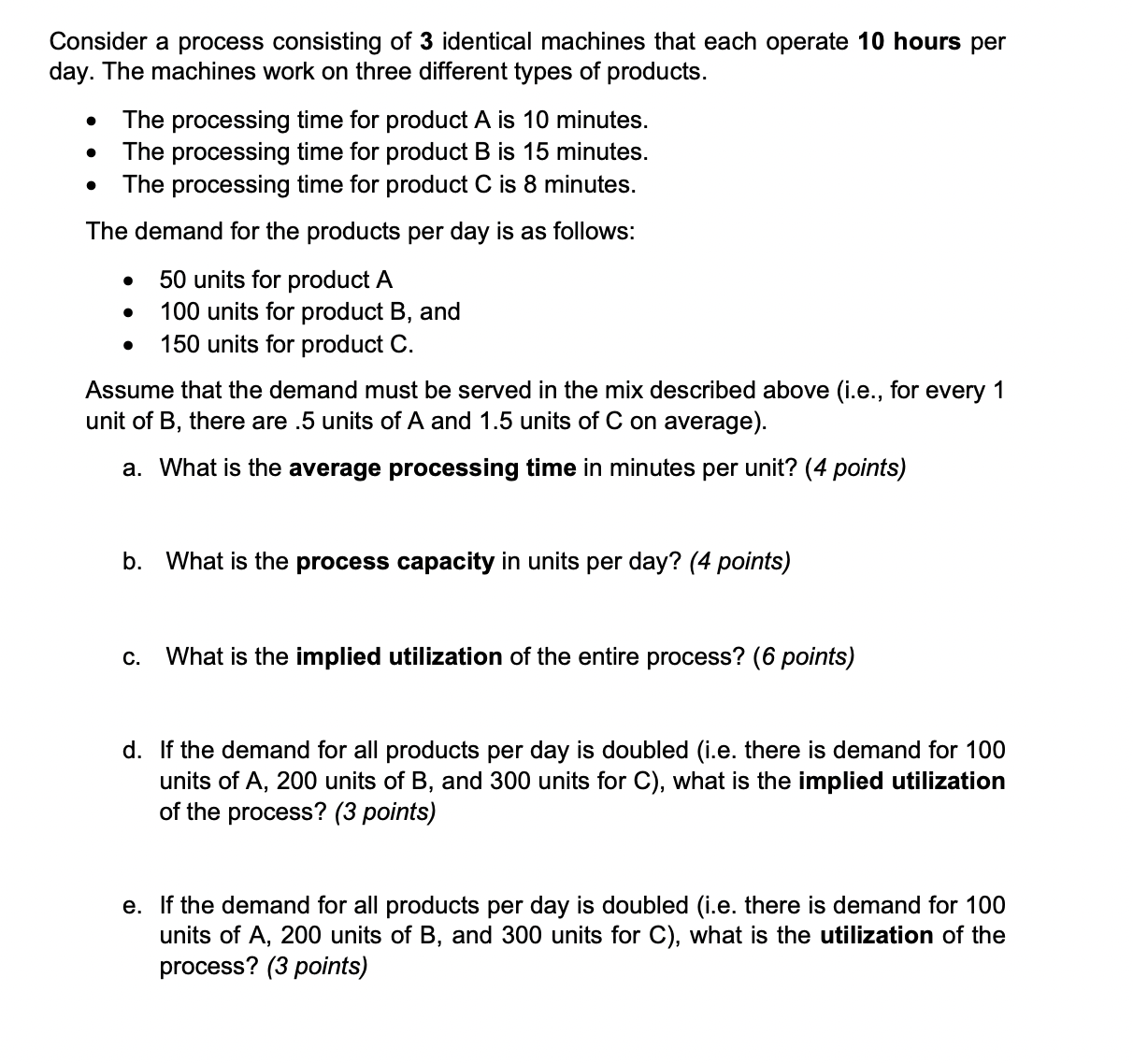 Solved Consider a process consisting of 3 ﻿identical | Chegg.com