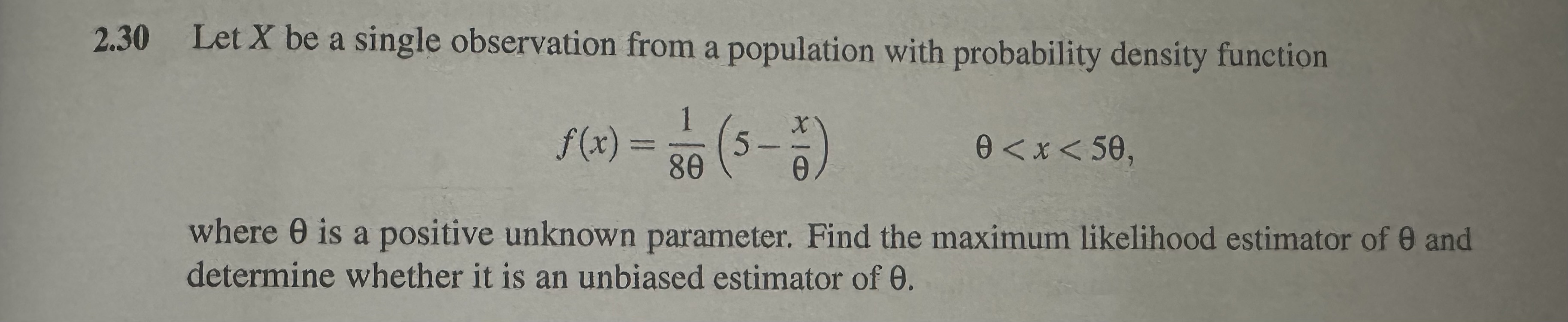 Solved 0 Let X be a single observation from a population | Chegg.com