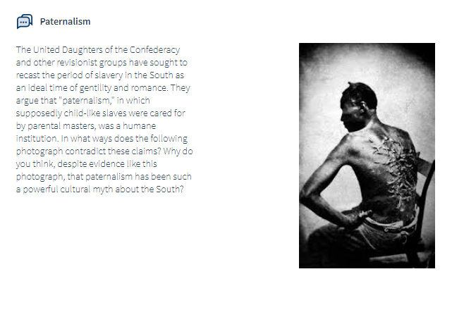 Solved Paternalism The United Daughters of the Confederacy | Chegg.com