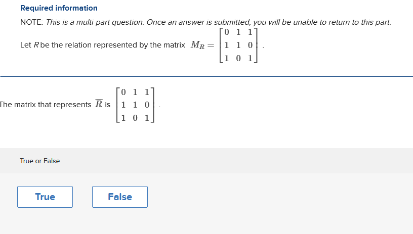 Solved Discrete Mathematics: A. Let R be the relation | Chegg.com