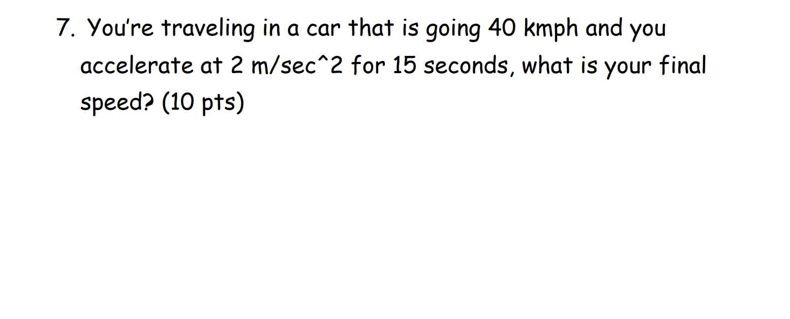 Solved 1. When an object is being accelerated, what 2 things | Chegg.com