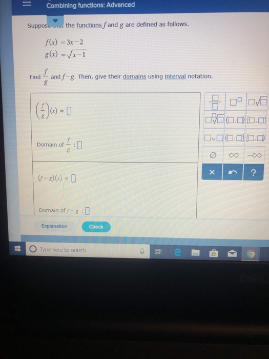 Solved -O GRAPHS AND FUNCTIONS = Quotient Of two functions: | Chegg.com