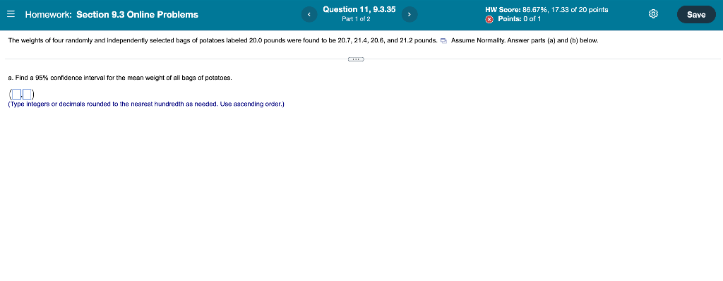 Solved Homework Section 9 3 Online Problems Question 11
