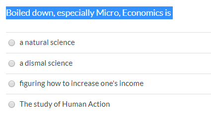Solved 1. Scarcity implies that people must [ Select ] | Chegg.com