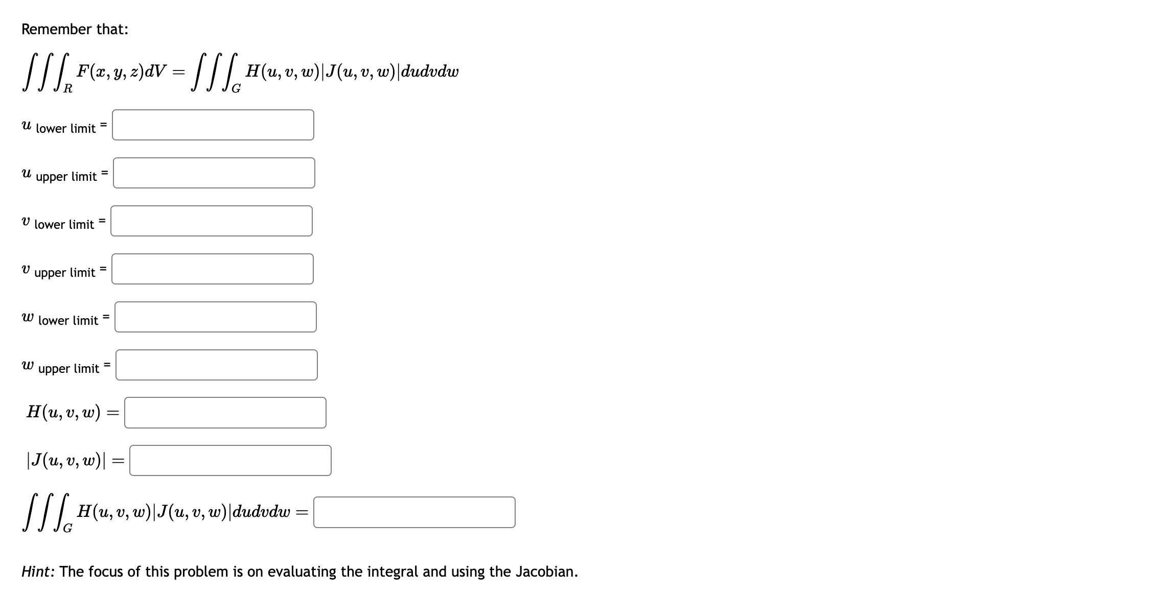 Solved Remember that: | Chegg.com