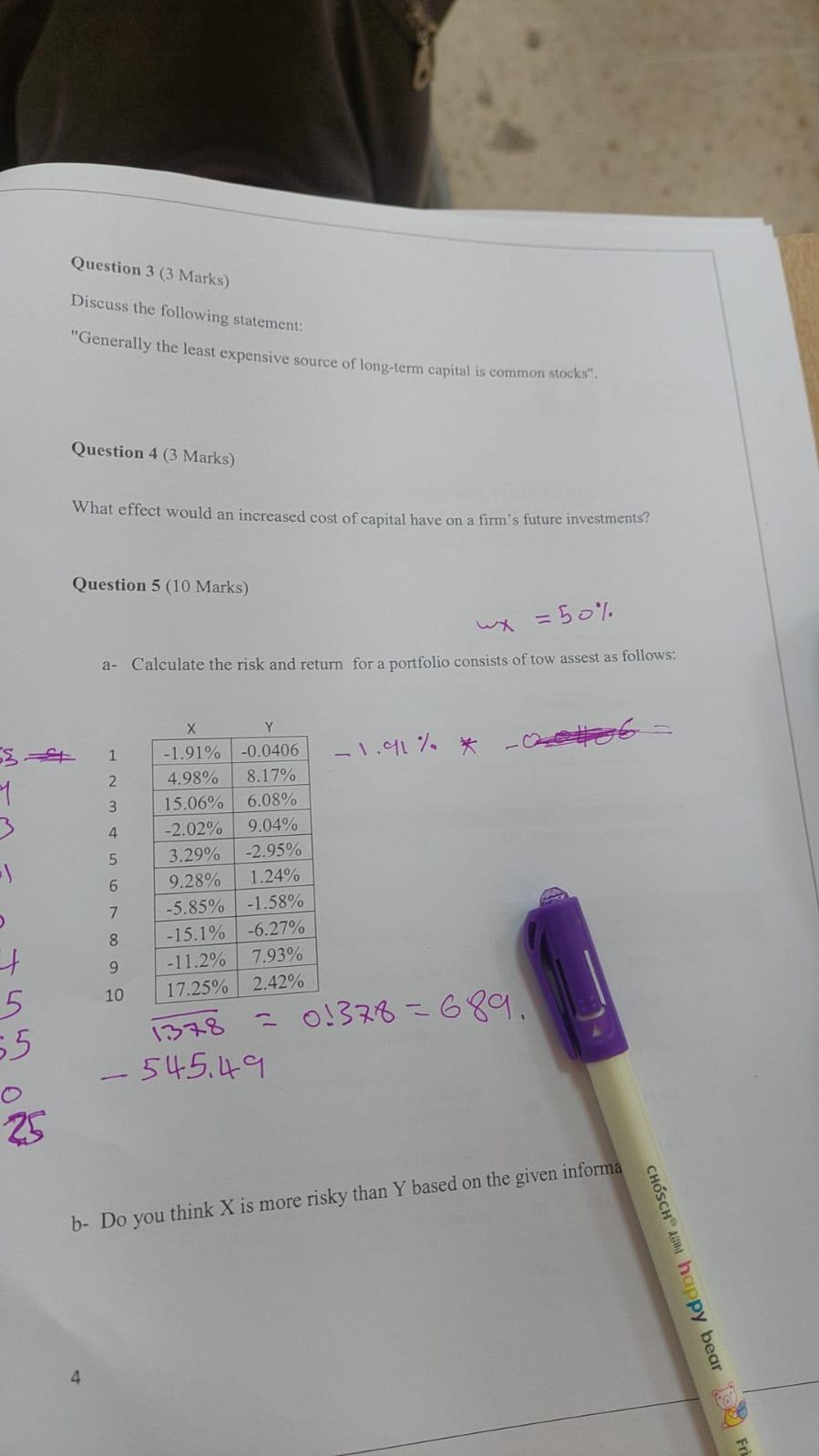 Solved Question 3 (3 Marks) Discuss the following statement: | Chegg.com