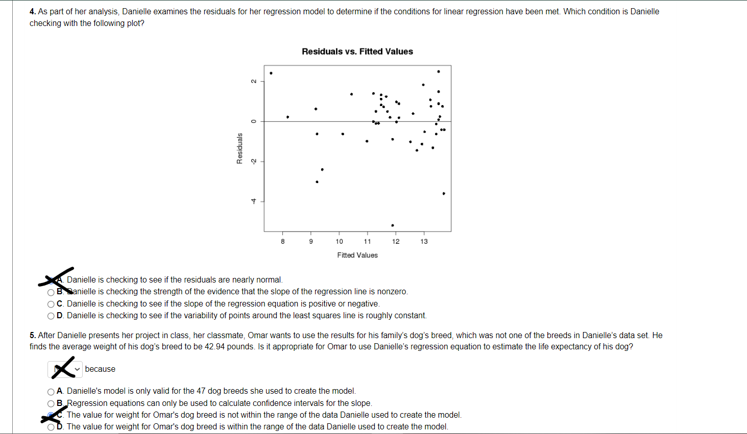 Solved (11 points) It's a dog's life - The life expectancy | Chegg.com