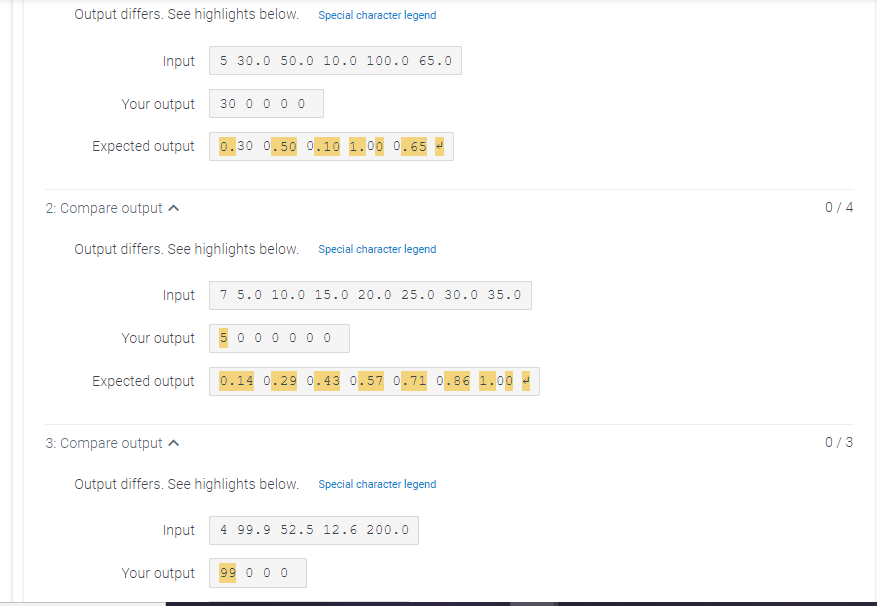 Solved 5.19 LAB: Adjust list by normalizing When analyzing | Chegg.com
