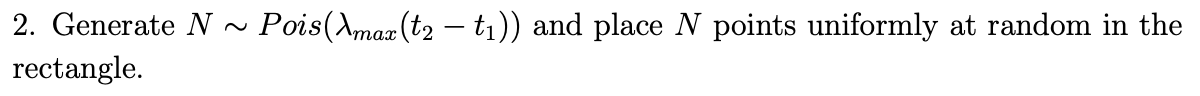 Inhomogenous Poisson Process(3 + 2 5 points) An | Chegg.com
