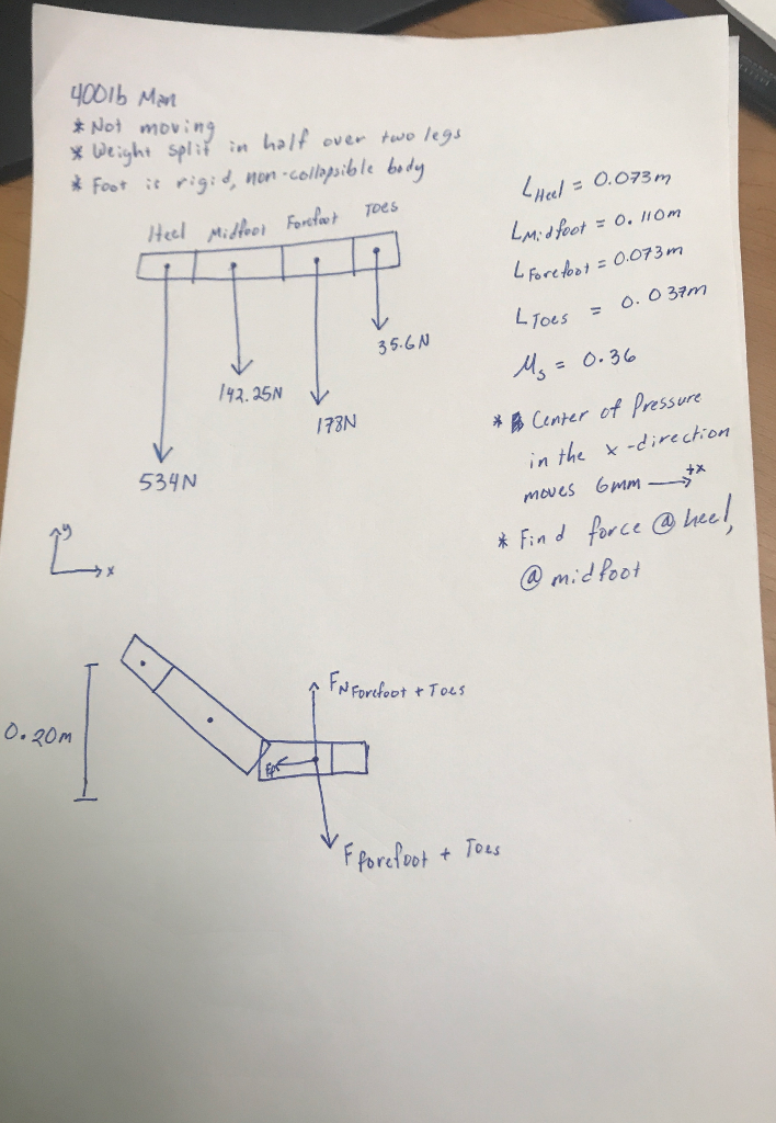 Hi, I'm having some trouble with the force and moment | Chegg.com