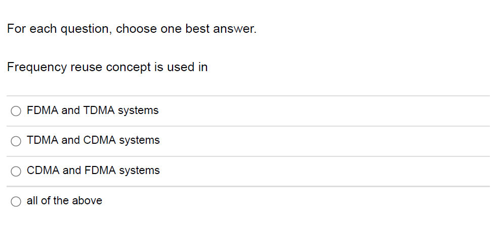 Solved For each question, choose one best answer. Frequency | Chegg.com