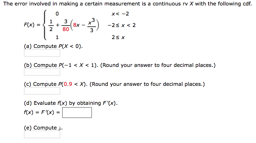 Solved 10 The error involved in making a certain measurement | Chegg.com