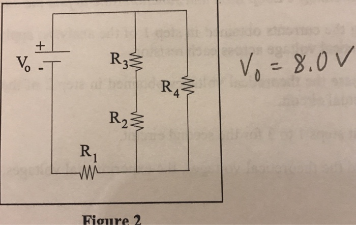 Solved for the first circuit, use equations 1 and 2 to write | Chegg.com