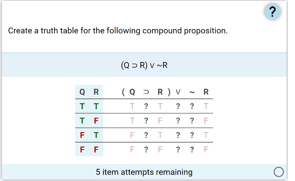 Create a truth table for the following compound | Chegg.com