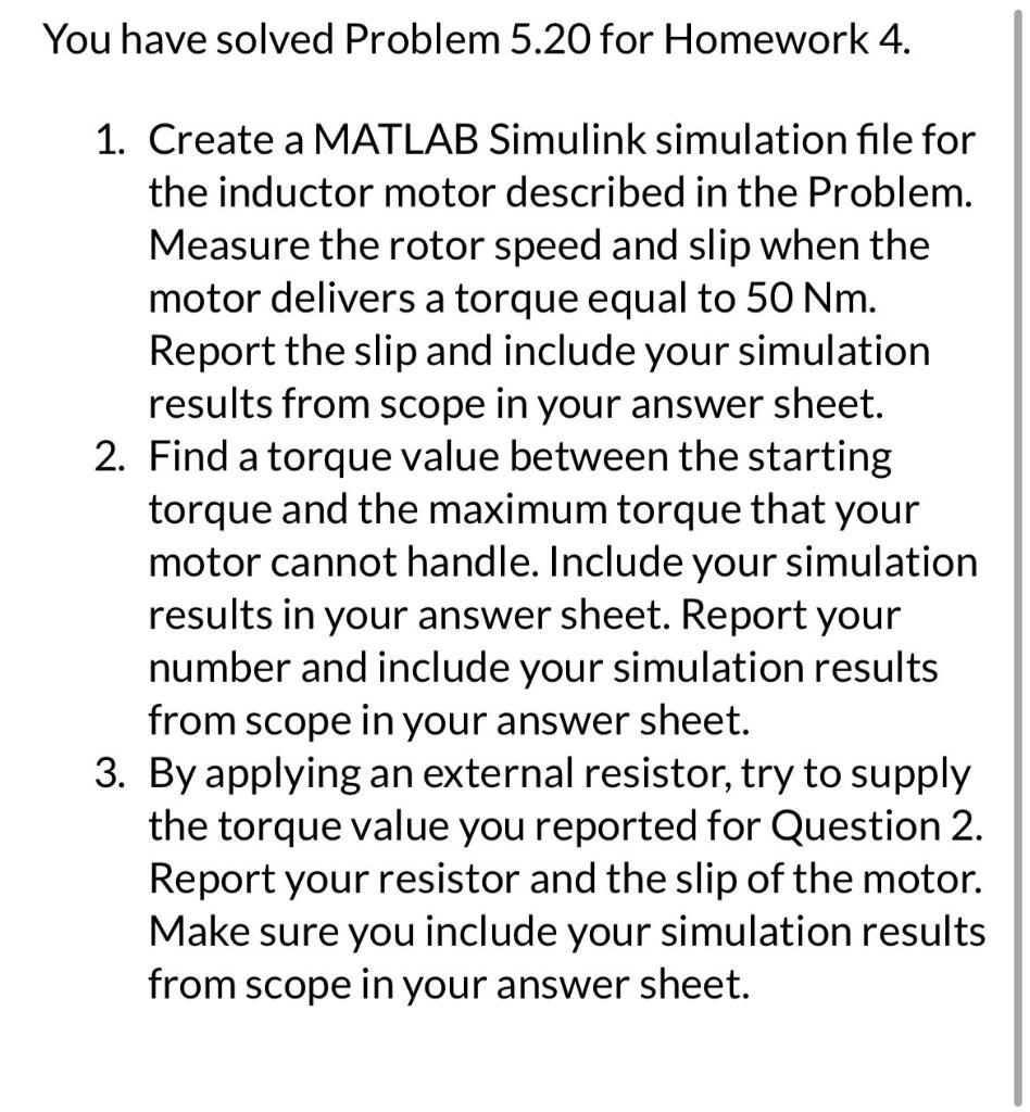 Solved 1. Create a MATLAB Simulink simulation file for the | Chegg.com