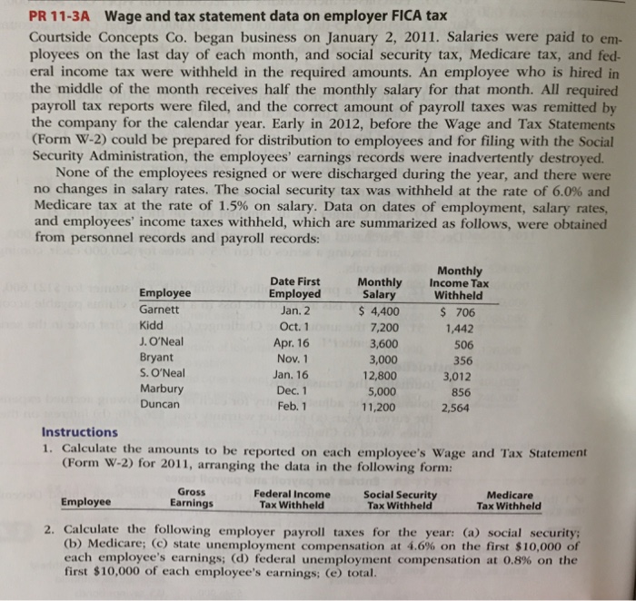 Solved Problem 11-3A Name 3 Section: Score: ー 9 Answers are | Chegg.com