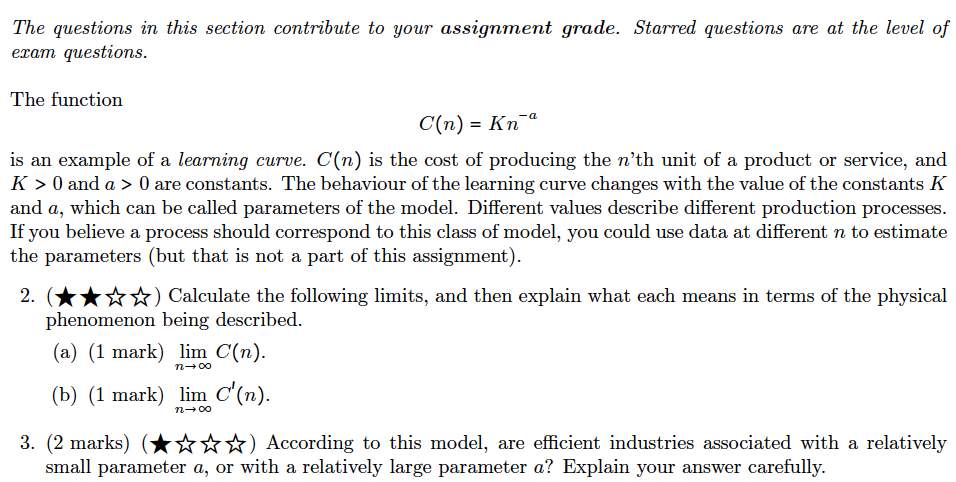 Solved The questions in this section contribute to your | Chegg.com