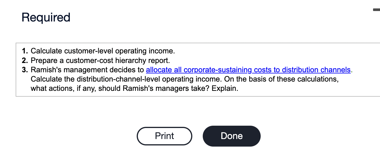 Solved Ramish Electronics has only two retail and two | Chegg.com