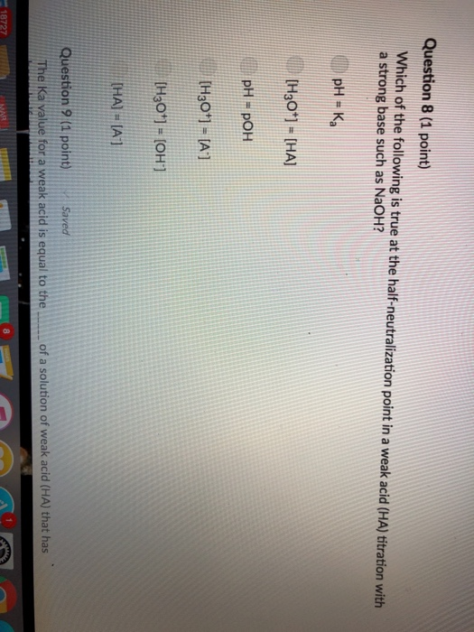 Solved Question 8 (1 point) Which of the following is true | Chegg.com