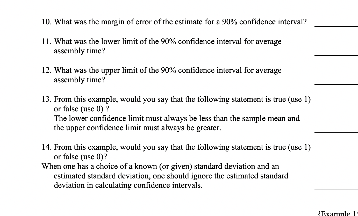 Solved Copy the assembly time data into the EXCEL worksheet; | Chegg.com