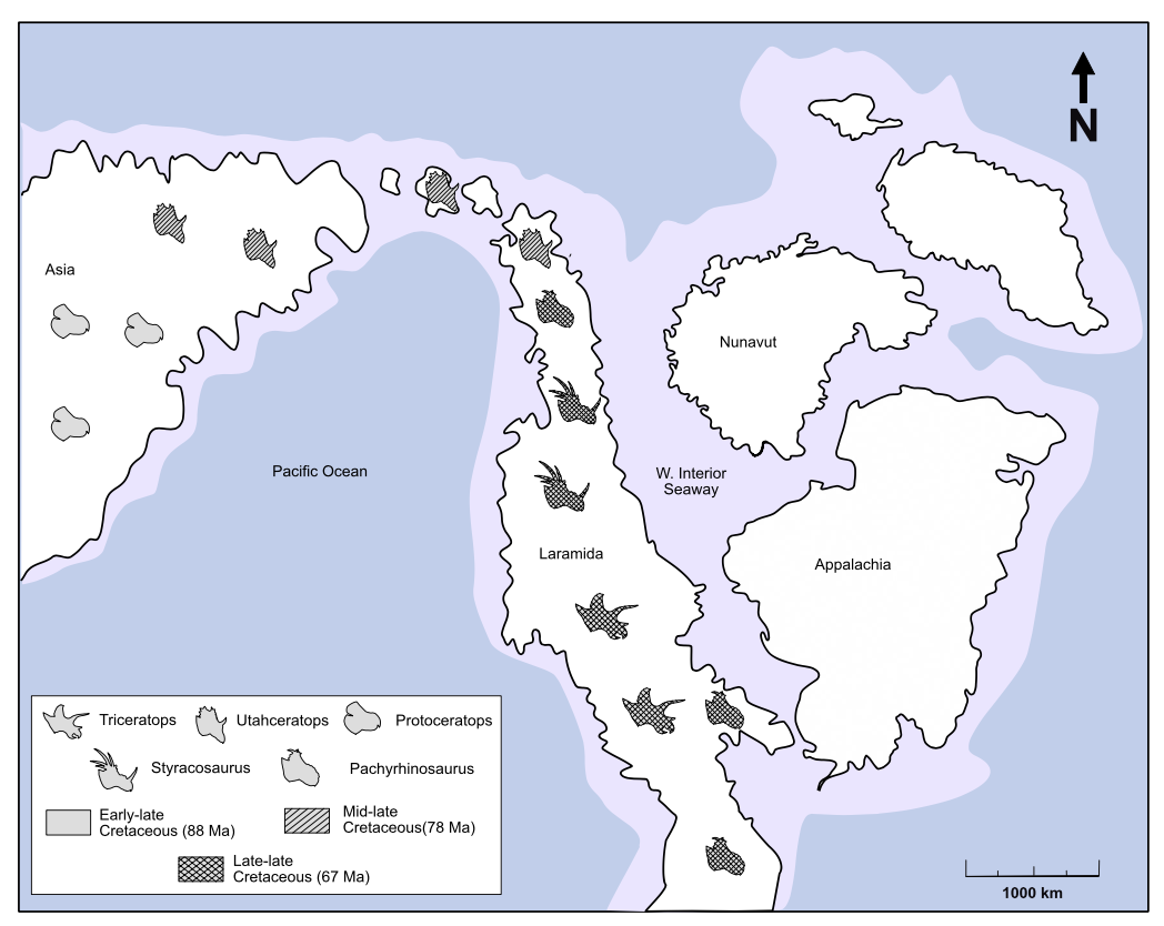 Cretaceous Map